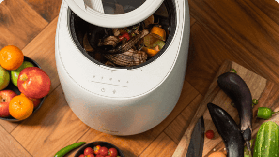 Award-Winning Electric Kitchen Composter | Countertop Food Compost Mac ...