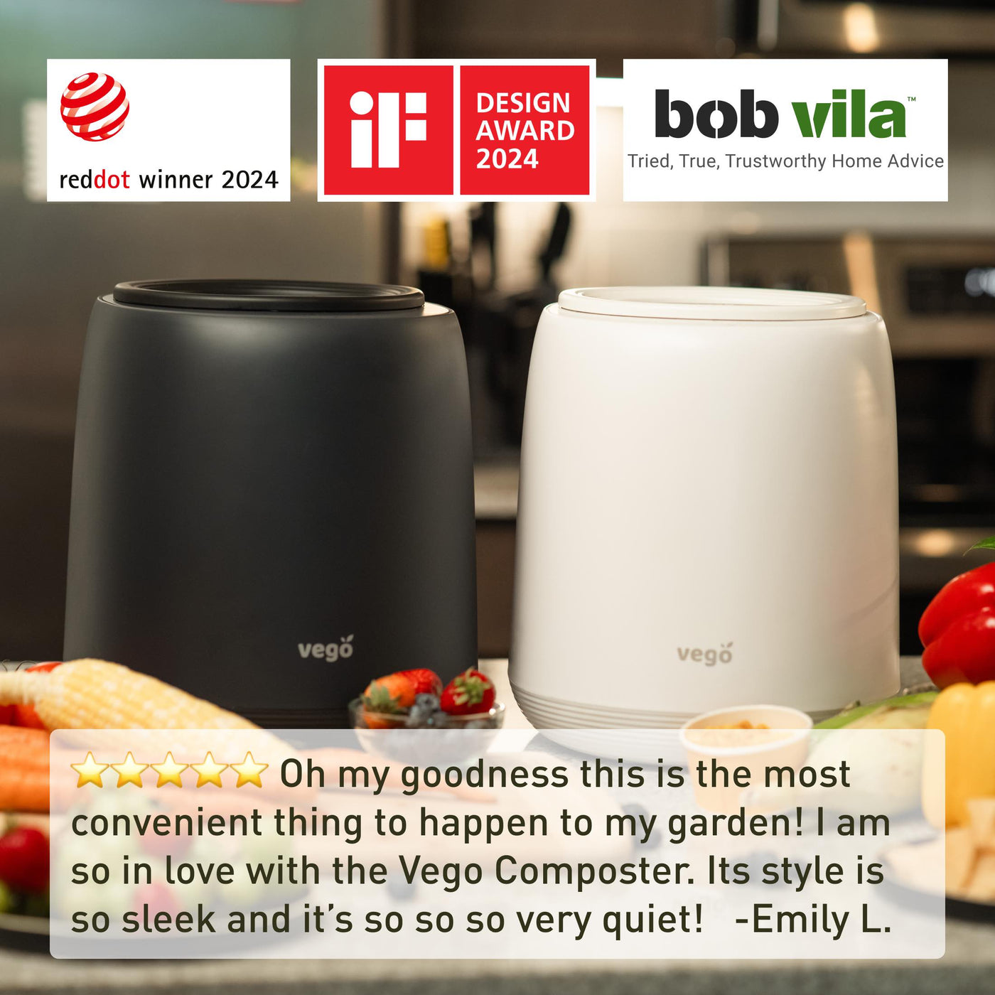 Vego Composter: Efficient Kitchen Waste Recycling Solution