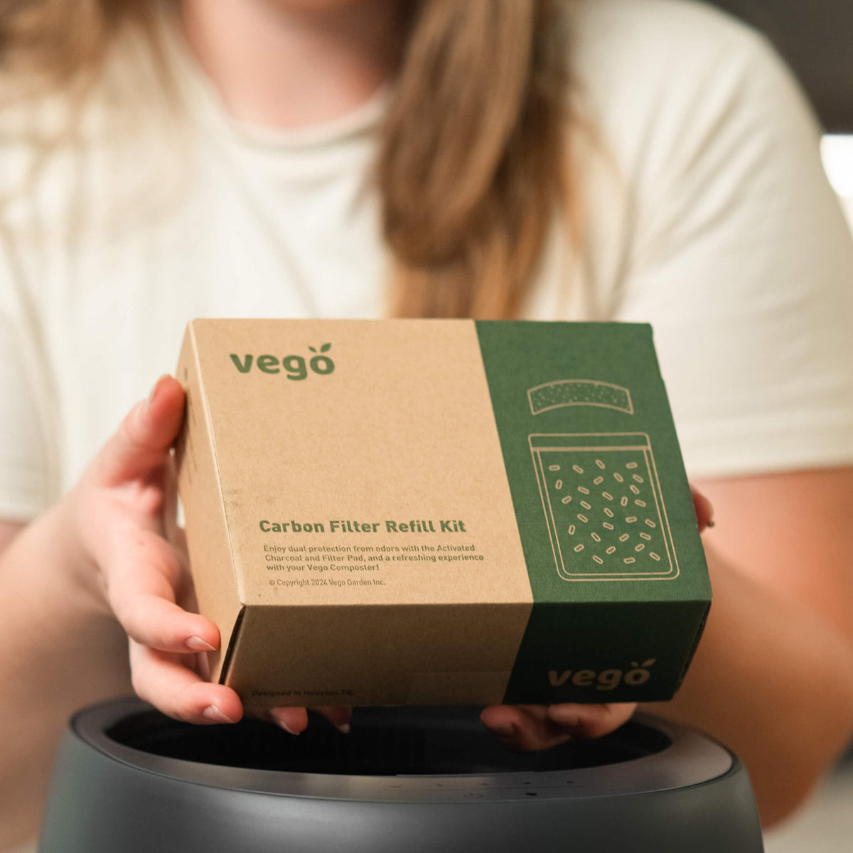 Vego Carbon Filter Refill Kit | Enhance Composting – Vego Composter