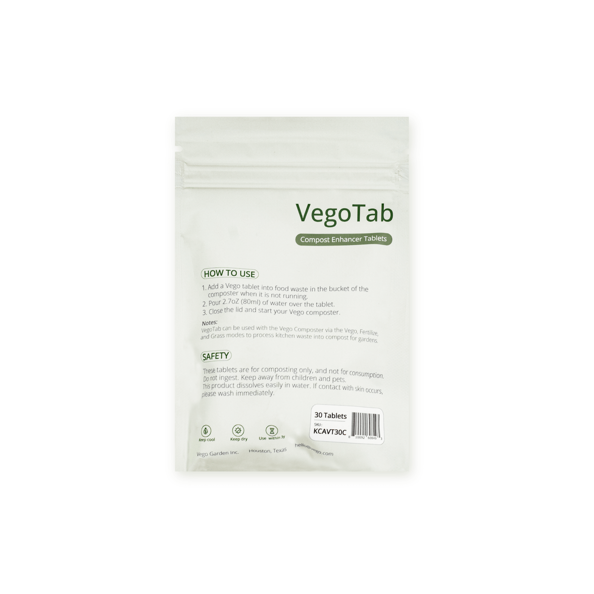 Boost Composting Efficiency with VegoTabs | Natural Microorganisms – Vego Composter