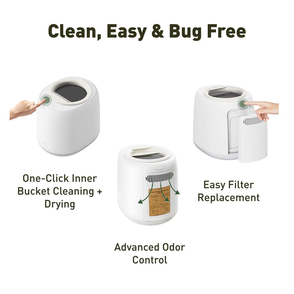 Best Countertop Food Composter| Recycle Kitchen Waste with Compost Bin ...